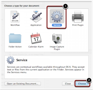 Creating an XKPasswd 2 OS X Service with Automator : Bart Busschots