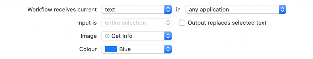 MacOS Quick Actions for Text : Bart Busschots